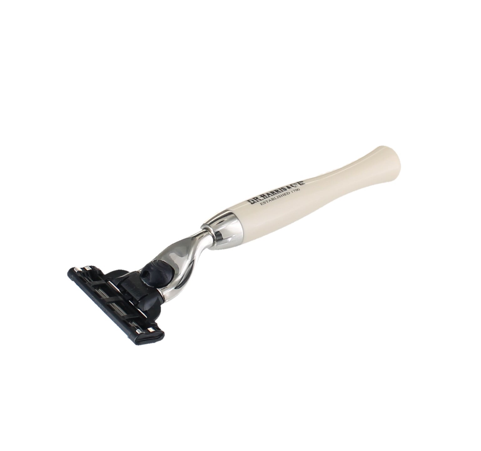 D.R. Harris Starter Razor - Mach 3 Ivory – Cyril R. Salter